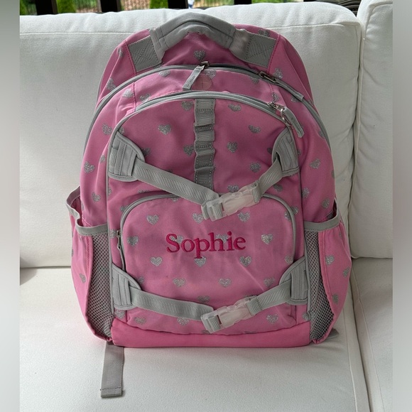 Pottery Barn Kids | Other | Pottery Barn Kids Monogrammed Backpack ...